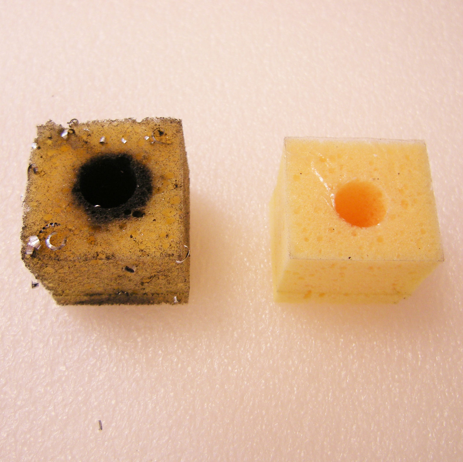 Absorbent foams for composite material production waste - TECHNOFOAM